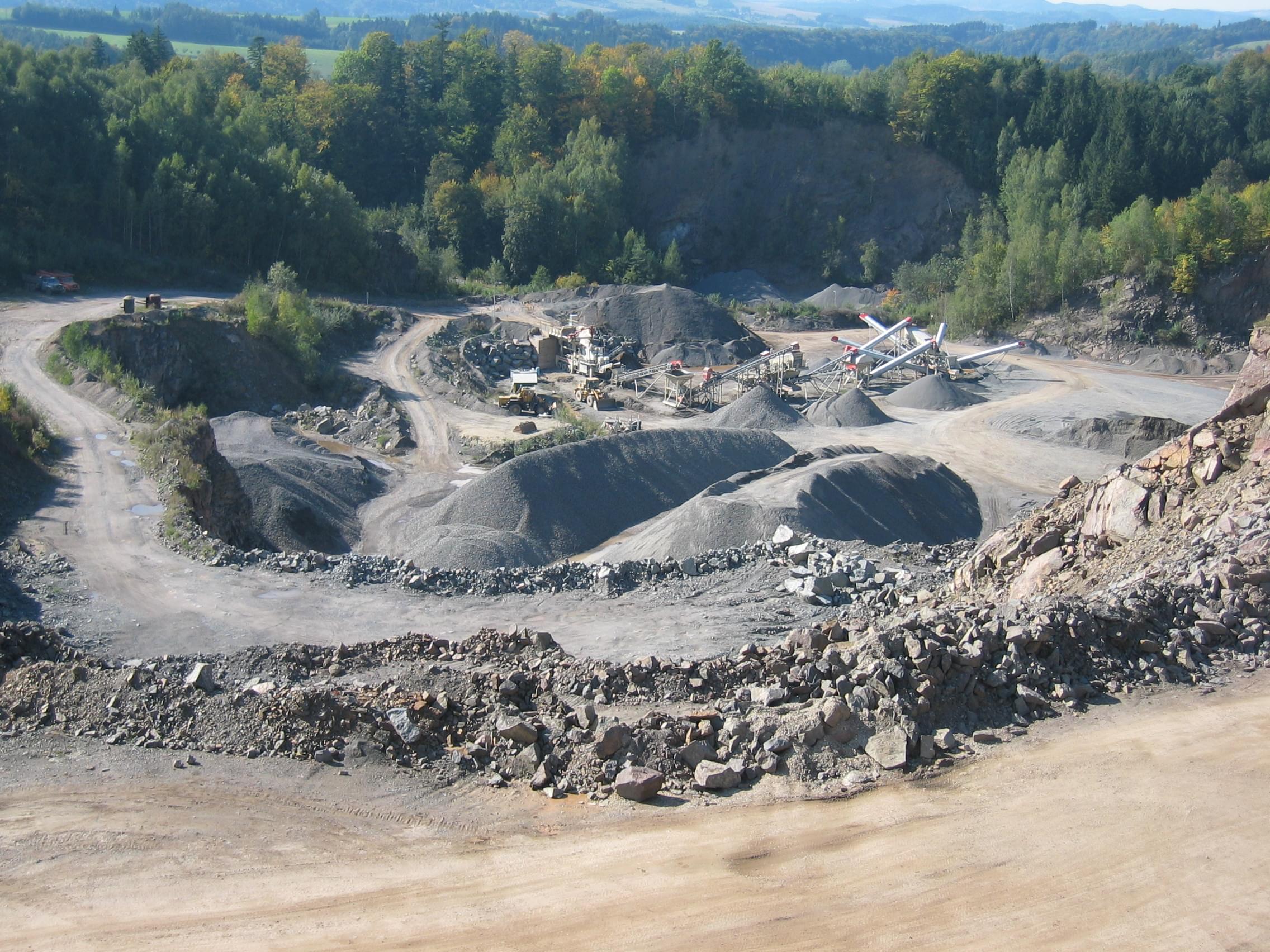 Kamenolom Bystřec | EUROVIA Kamenolomy